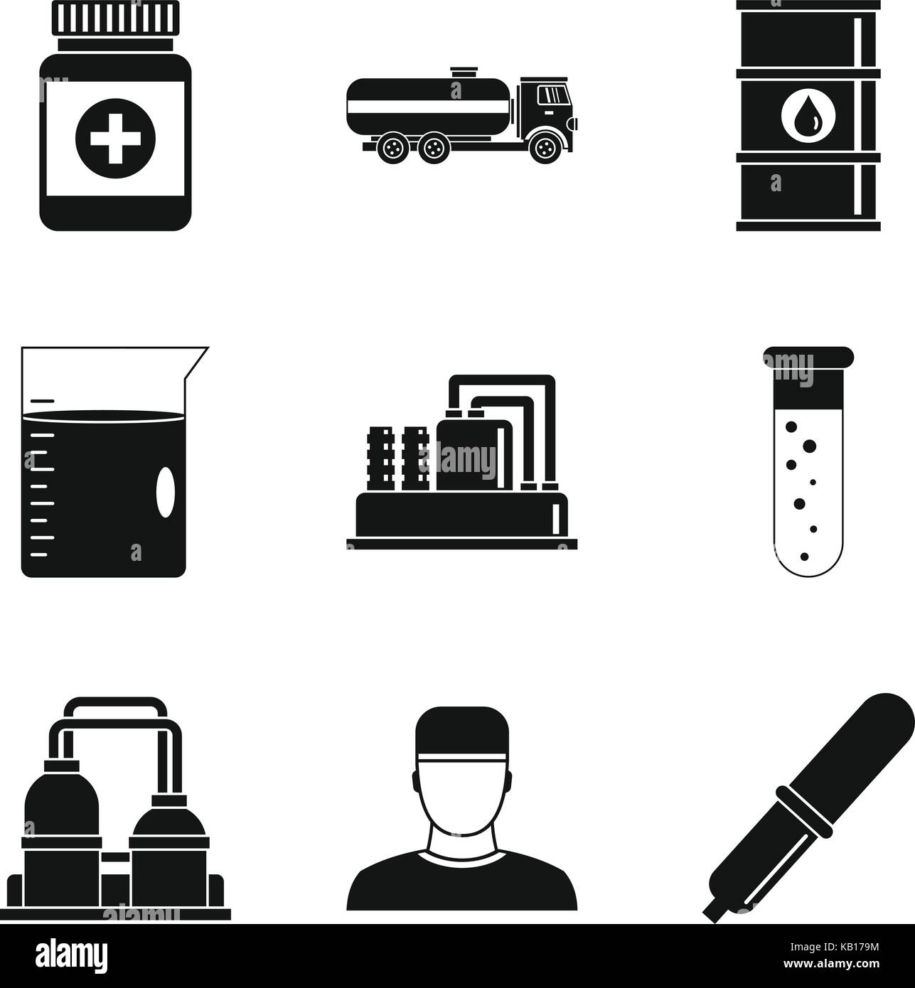 Petroleum chemicals Stock Vector Images - Alamy