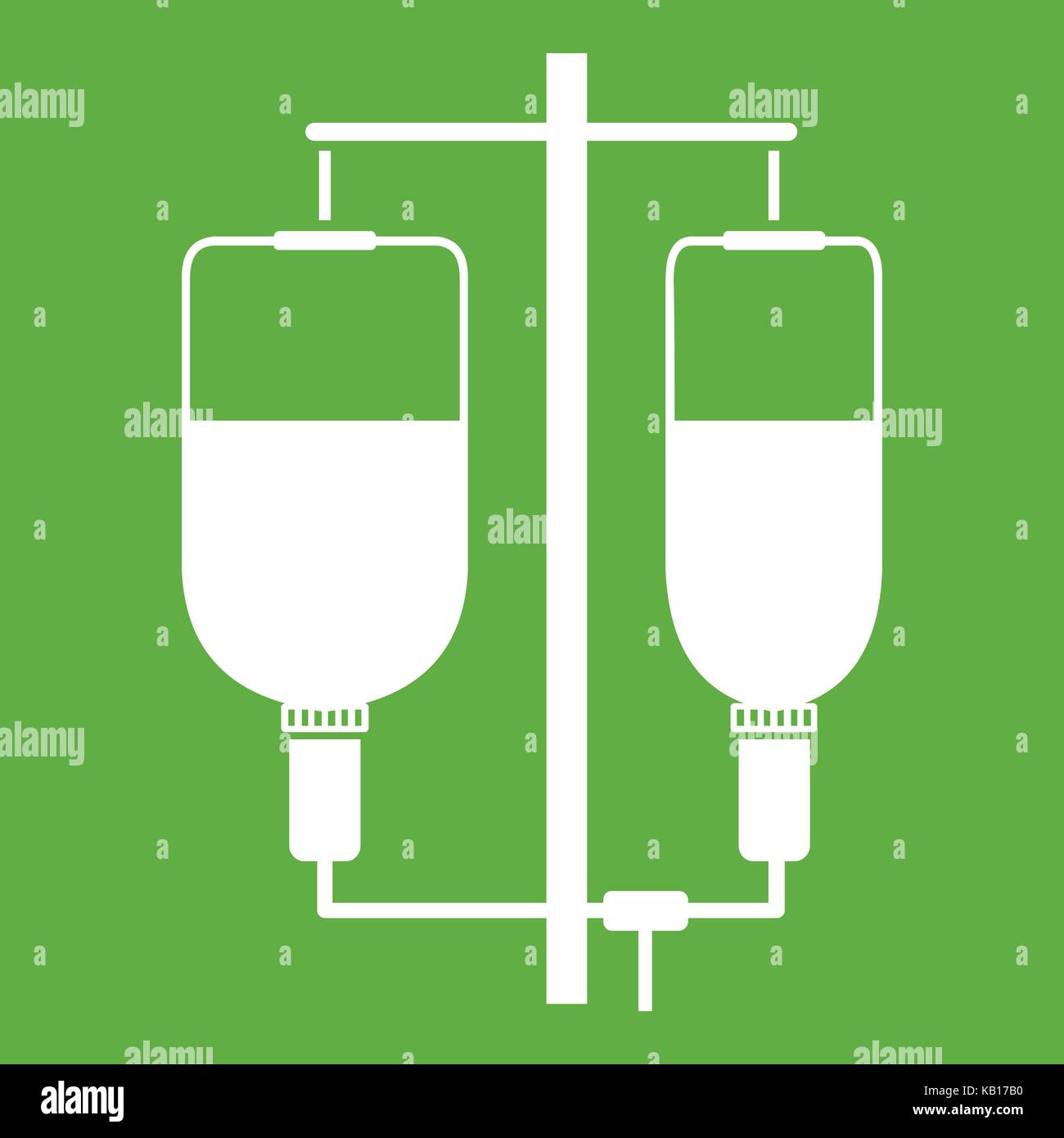 Intravenous infusion icon green Stock Vector Image & Art - Alamy