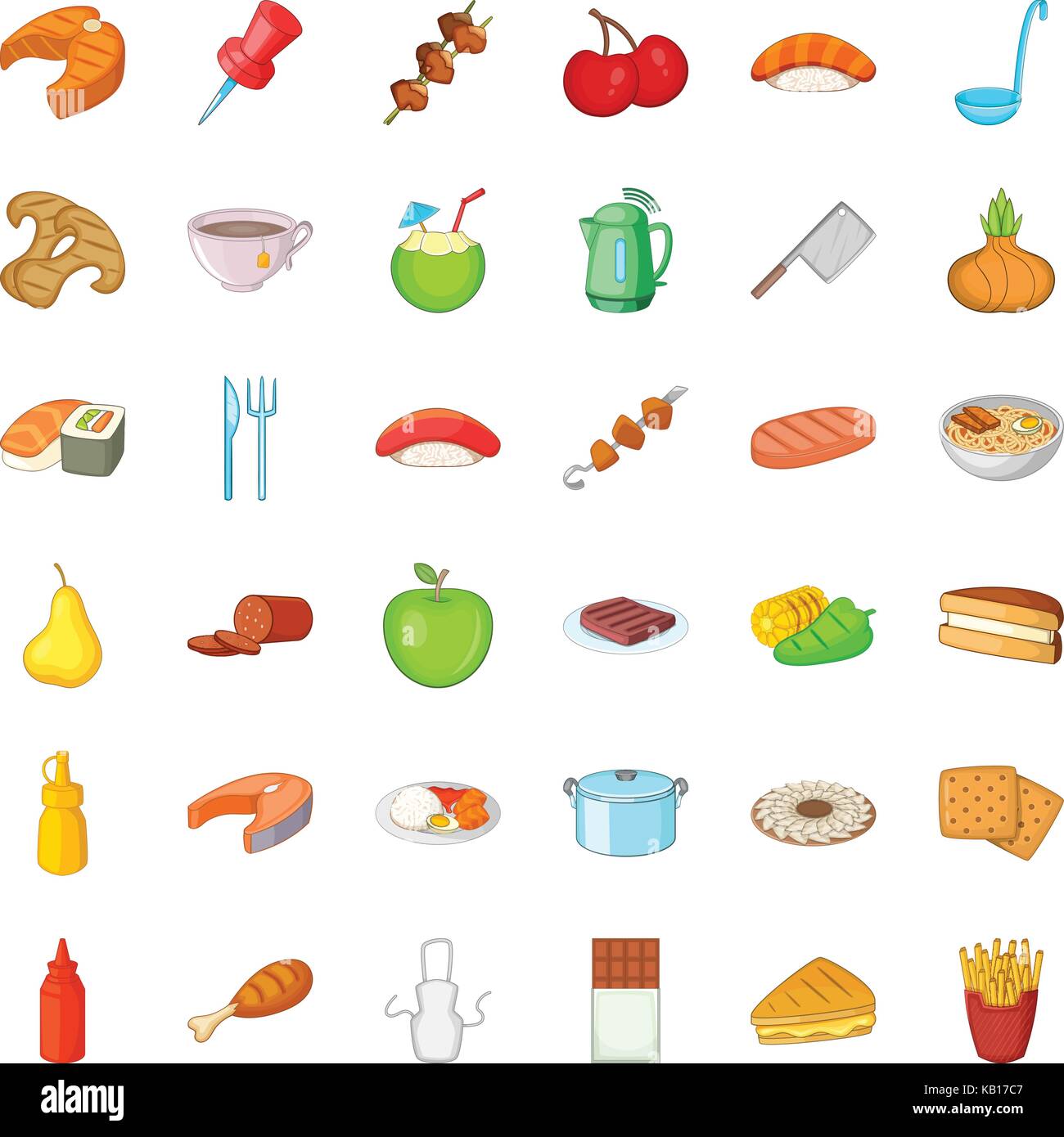 Master icons set, cartoon style Stock Vector Image & Art - Alamy