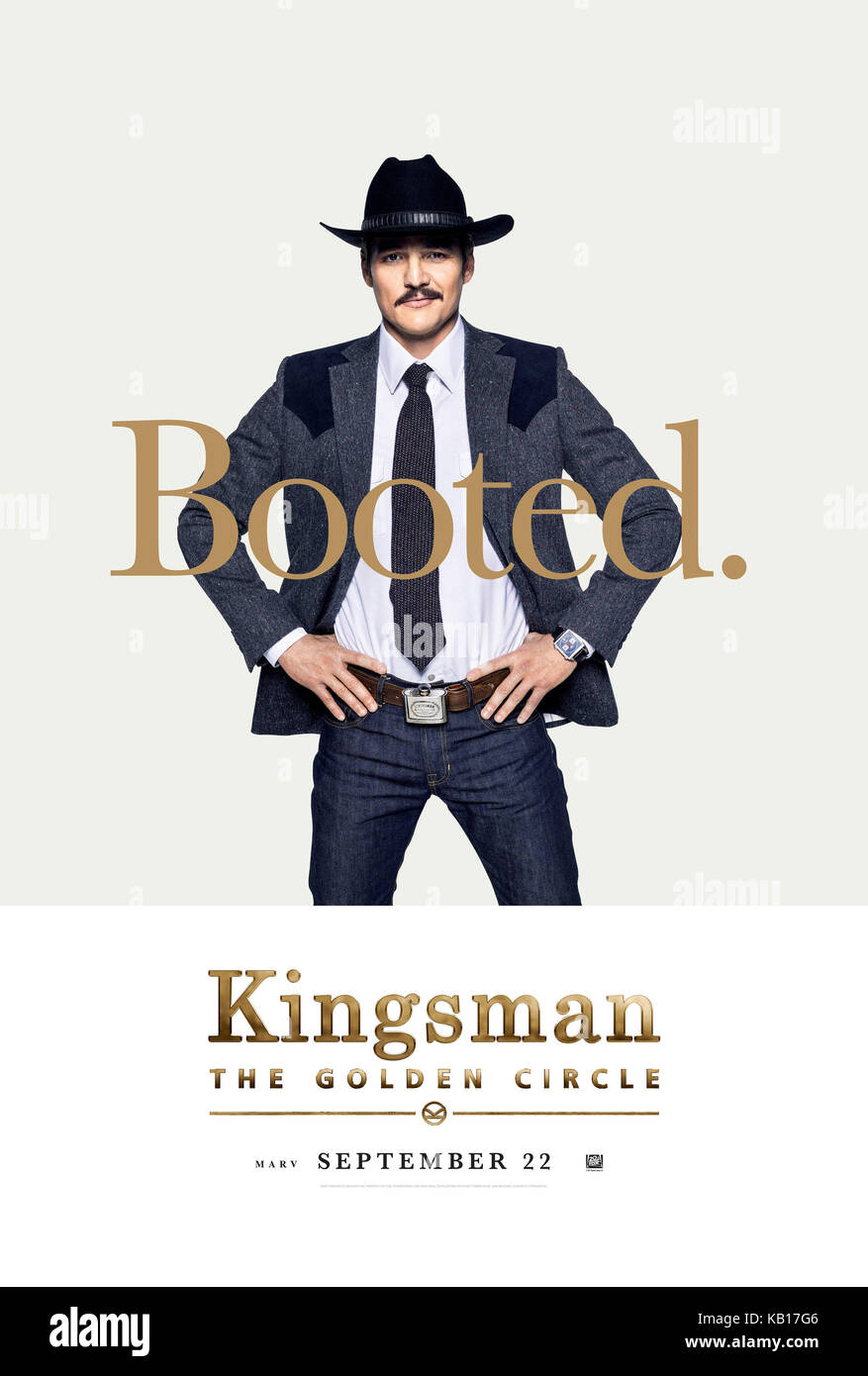 KINGSMAN: THE GOLDEN CIRCLE, US character poster, Pedro Pascal, 2017 ...