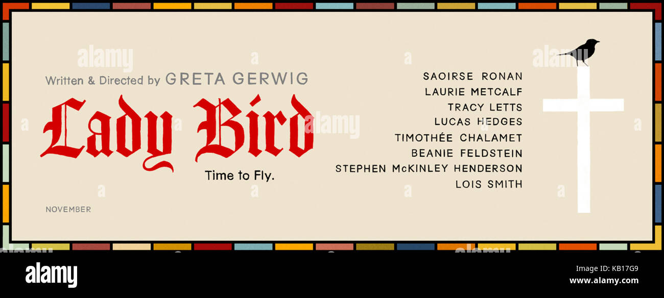 LADY BIRD, US advance poster, 2017. ©A24/courtesy Everett Collection ...