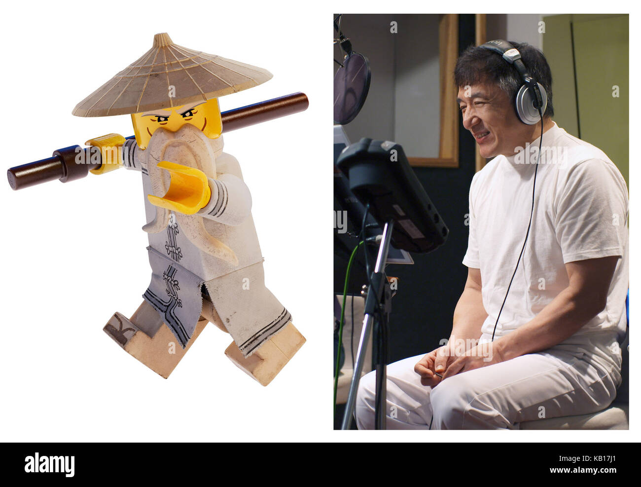 THE LEGO NINJAGO MOVIE, Jackie Chan, voice of Master Wu, 2017. ph: Eric ...