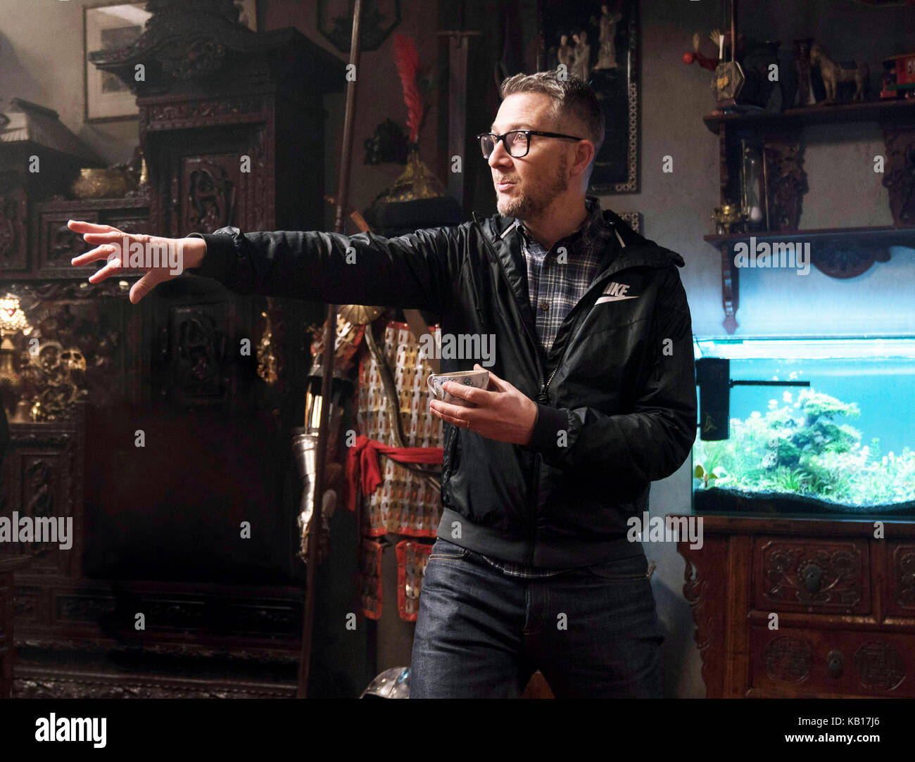 THE LEGO NINJAGO MOVIE, director Charlie Bean, on-set, 2017. ph: Mark ...