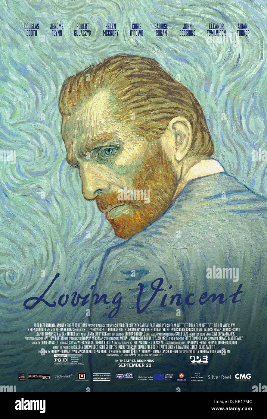 LOVING VINCENT, US poster, Robert Gulaczyk, 2017. ©Good Deed ...