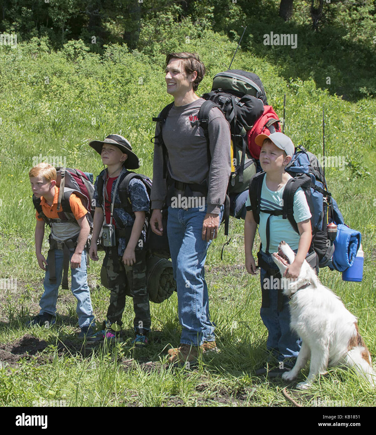 THE STRAY, from left, Brennan Williams, Enoch Ellis, Michael Cassidy ...