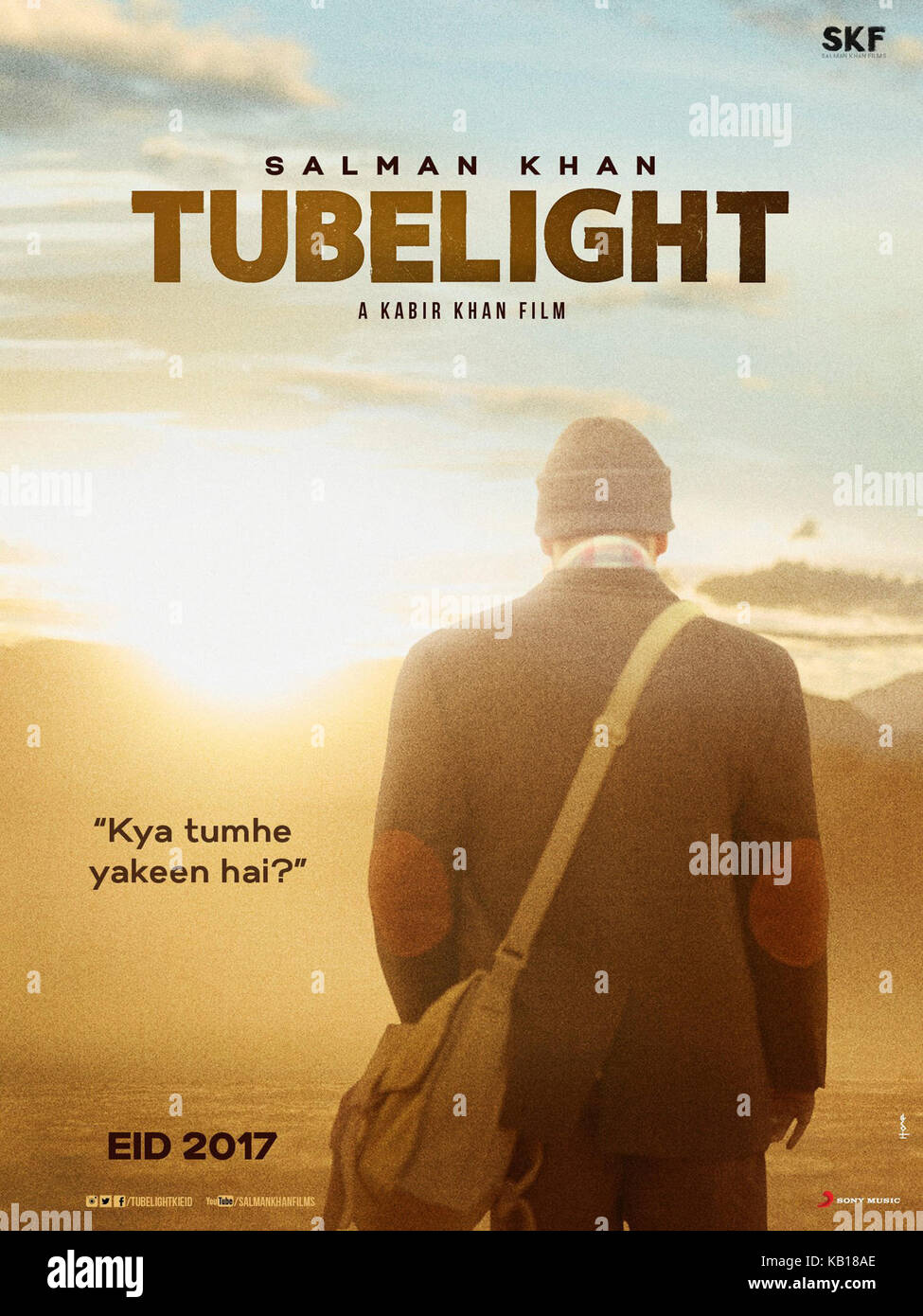TUBELIGHT, Indian poster, Salman Khan, 2017. ©Salman Khan Films ...