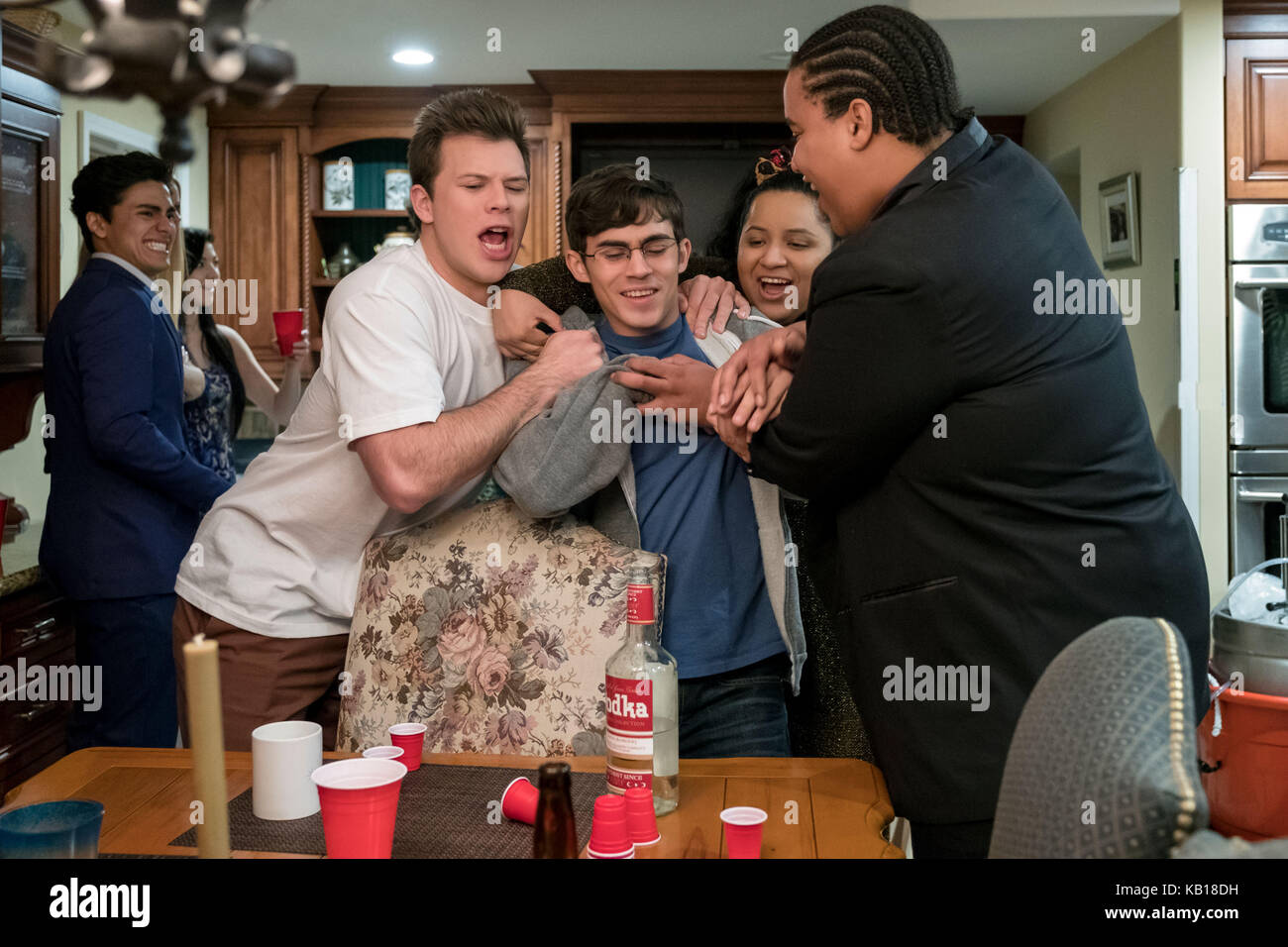 AMERICAN VANDAL, l-r: Jimmy Tatro, Tyler Alvarez, Jessica Juarez, Lou ...