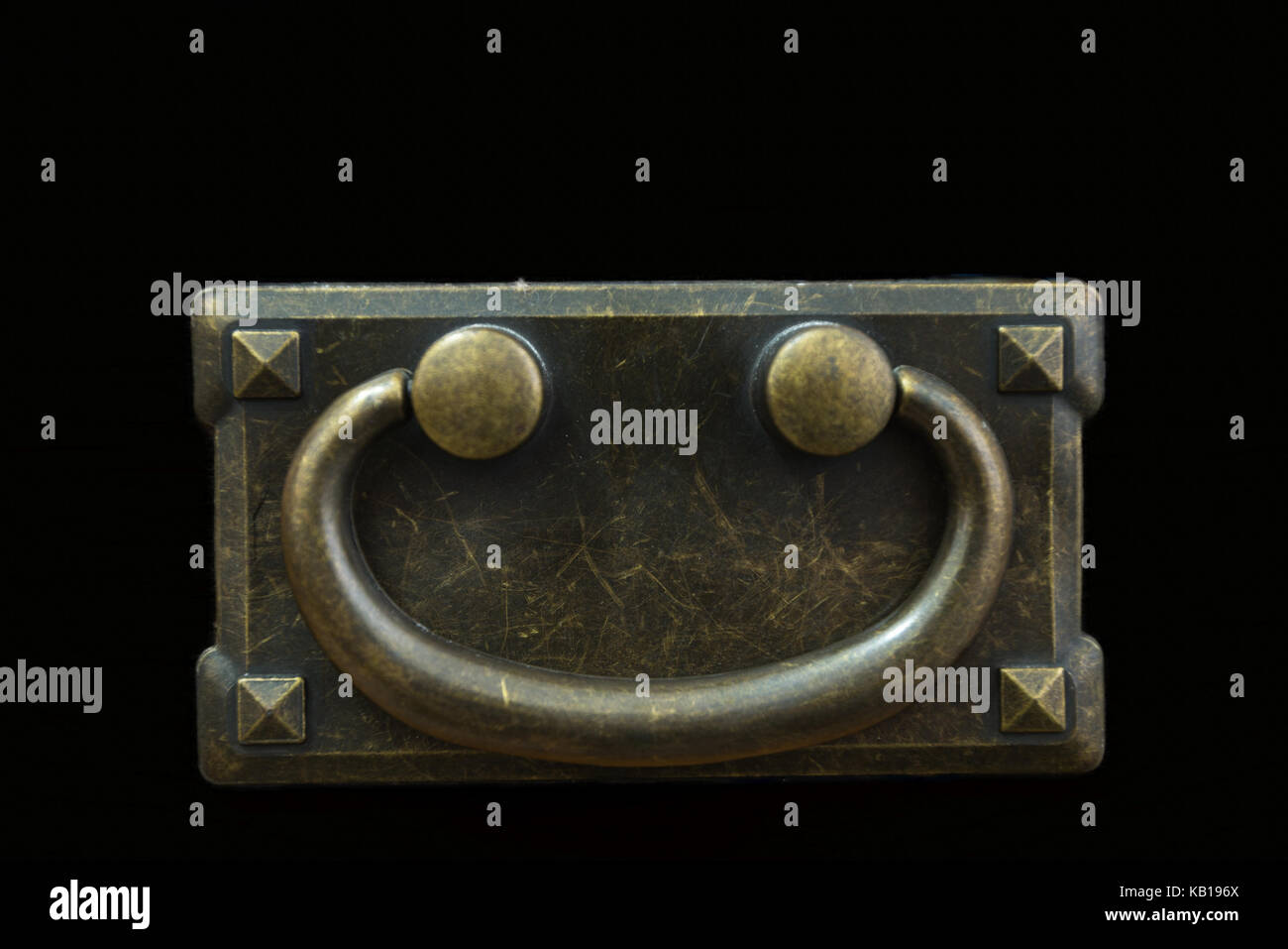 Smiley Brass Drawer Handle that has a happy appearance while while ...