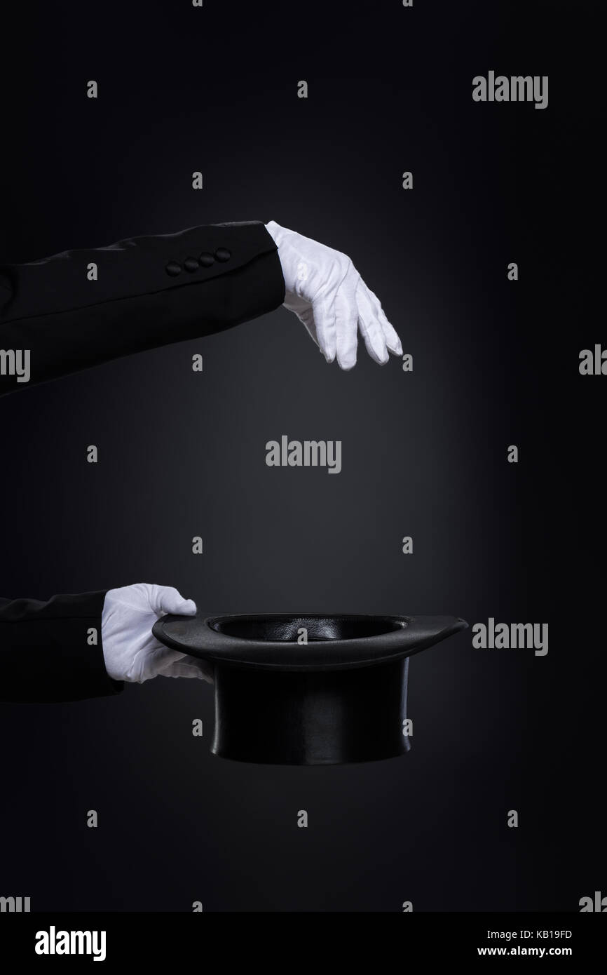 Magic hands white gloves hi-res stock photography and images - Alamy