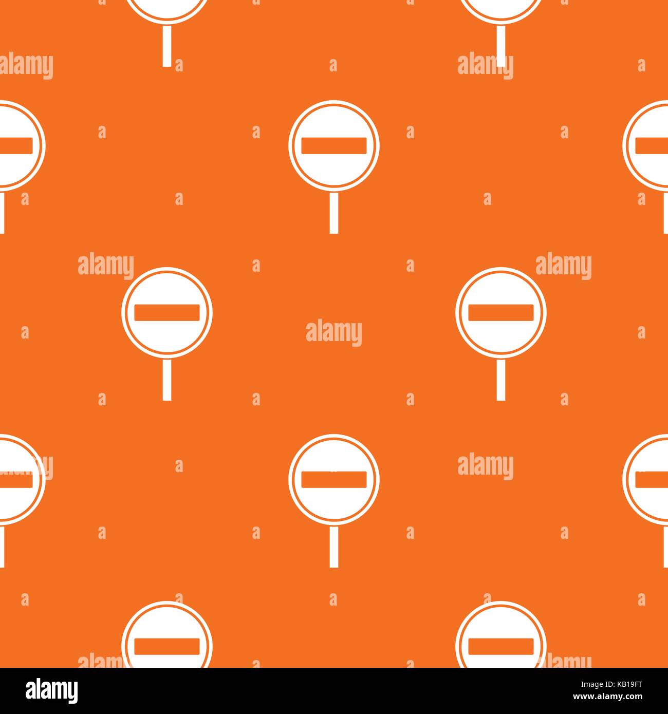 No entry sign pattern seamless Stock Vector Image & Art - Alamy
