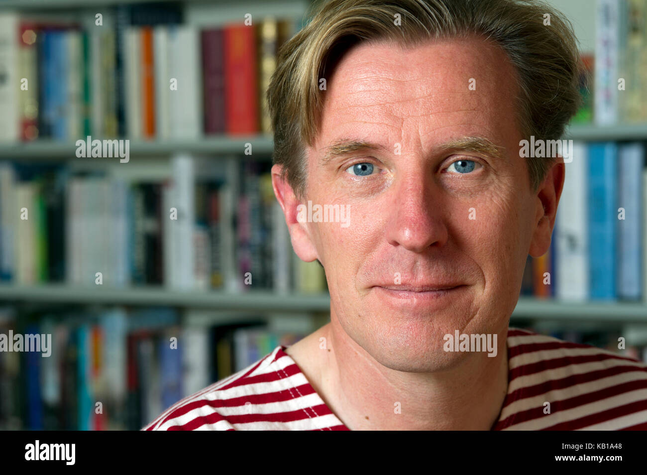 Childrens author Phillip Reeve at his home in Devonshire, UK Stock ...