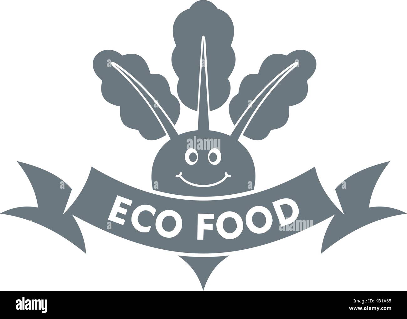 Beet logo, simple gray style Stock Vector Image & Art - Alamy