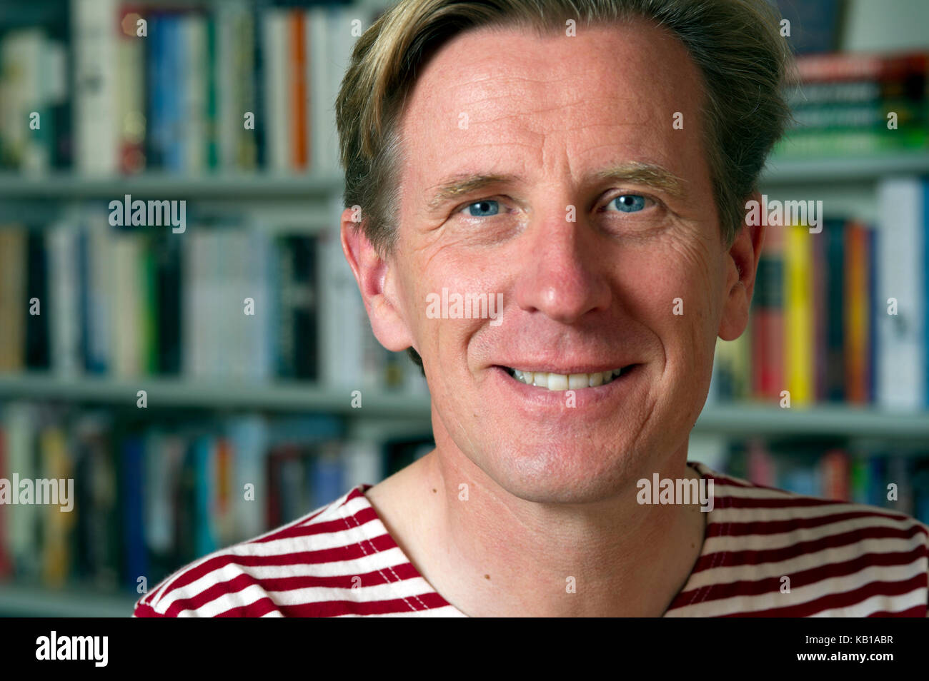 Childrens author Phillip Reeve at his home in Devonshire, UK Stock ...