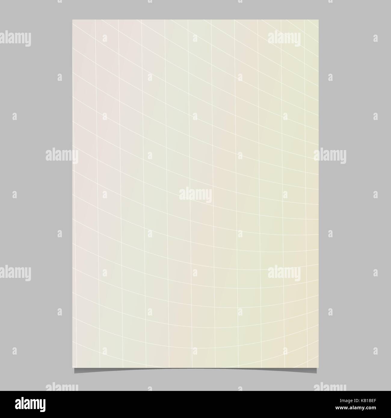 Abstract dynamic gradient curved grid page, brochure template - vector ...