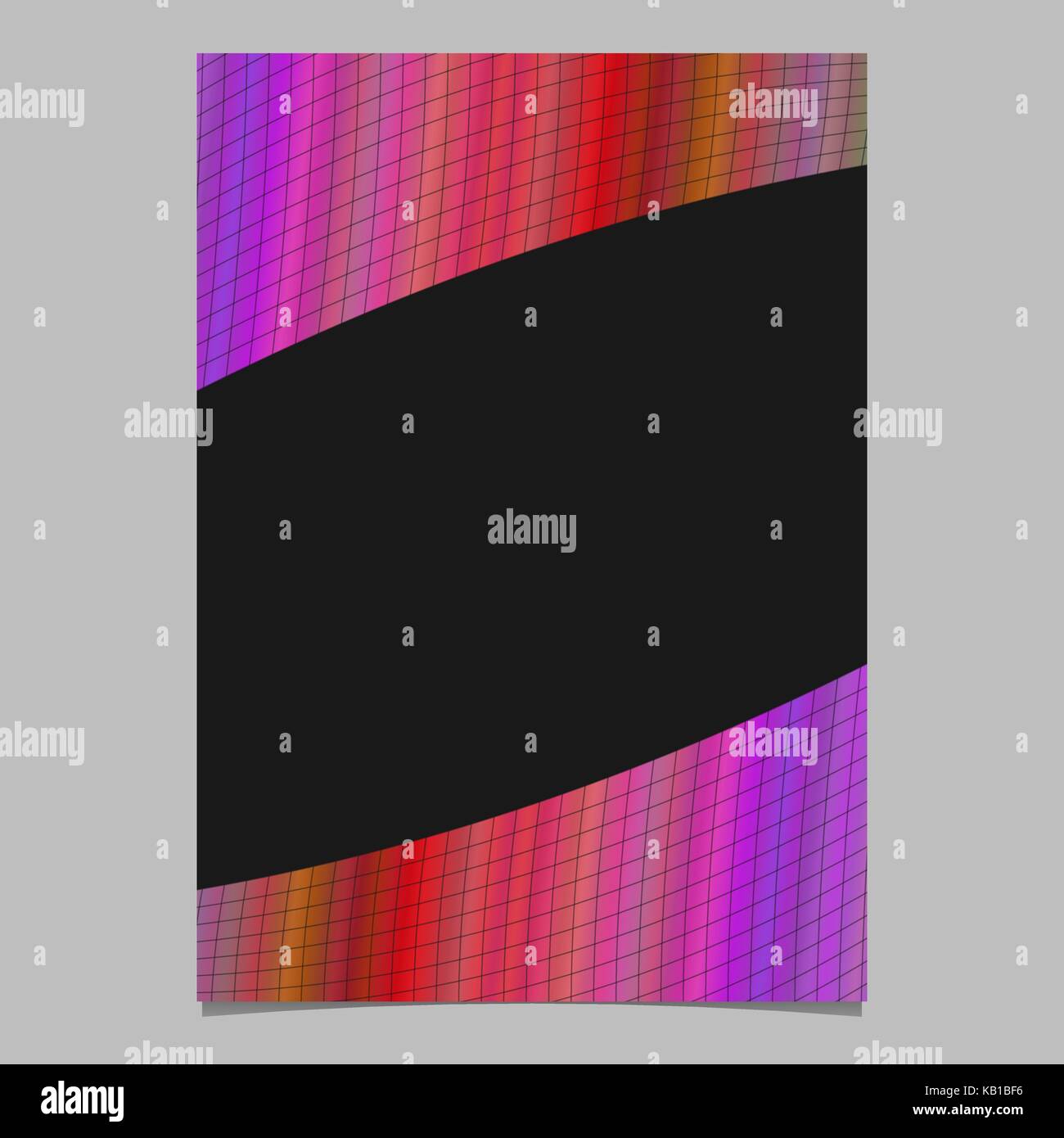 Abstract multicolored gradient grid brochure template background design ...