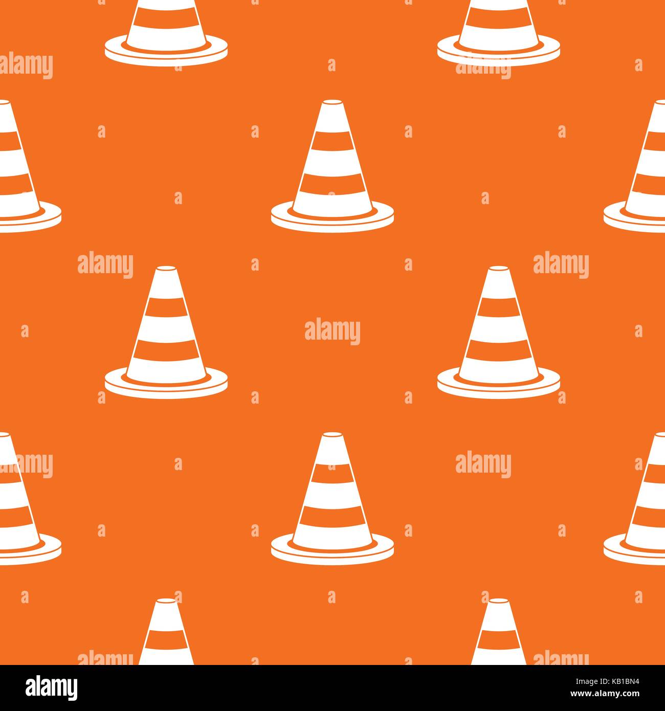 Traffic cone pattern seamless Stock Vector Image & Art - Alamy