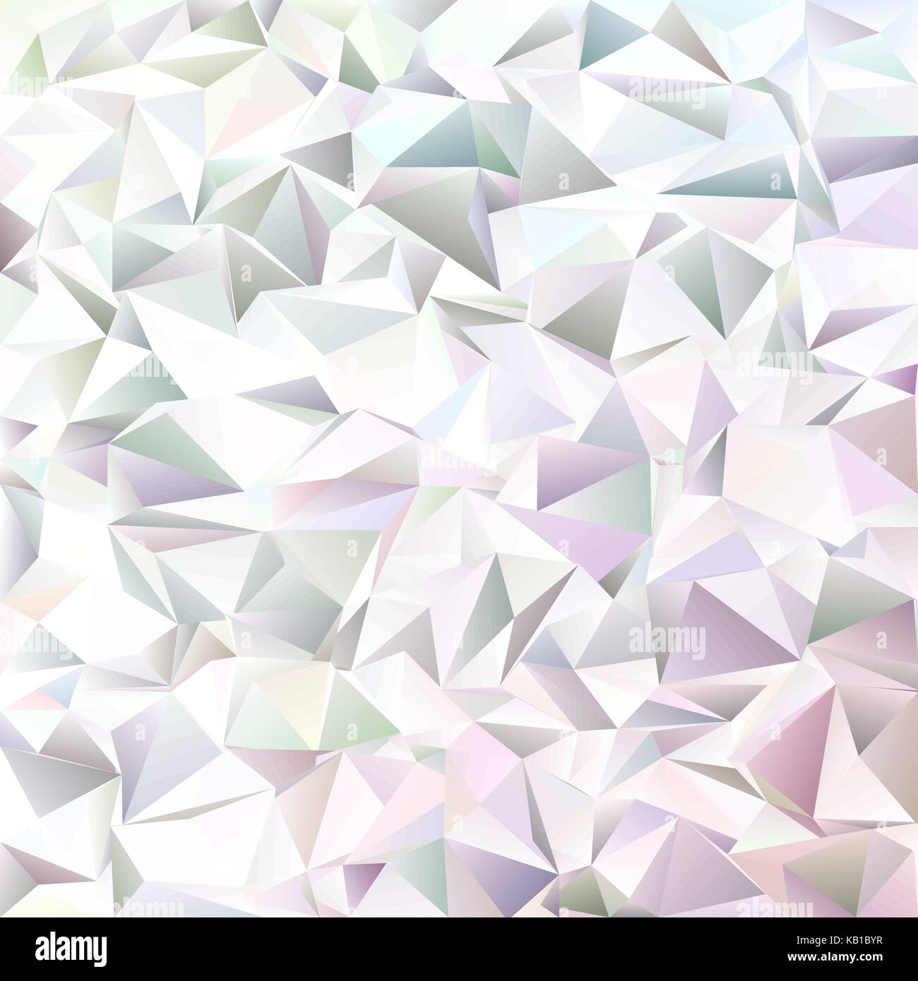 Geometrical Abstract Tiled Triangle Pattern Background Mosaic Design From Light Colored