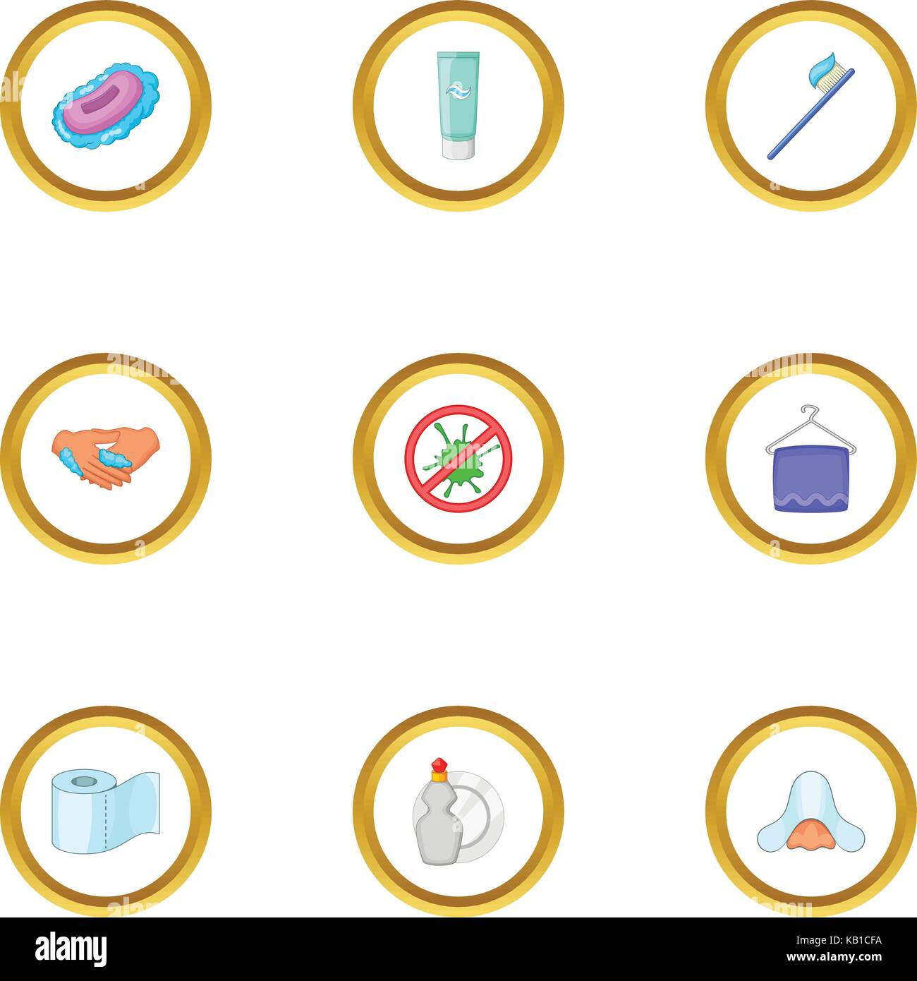 Bio personal hygiene icons set, cartoon style Stock Vector Image & Art ... Bio personal hygiene icons set, cartoon style Stock Vector Image & Art ...