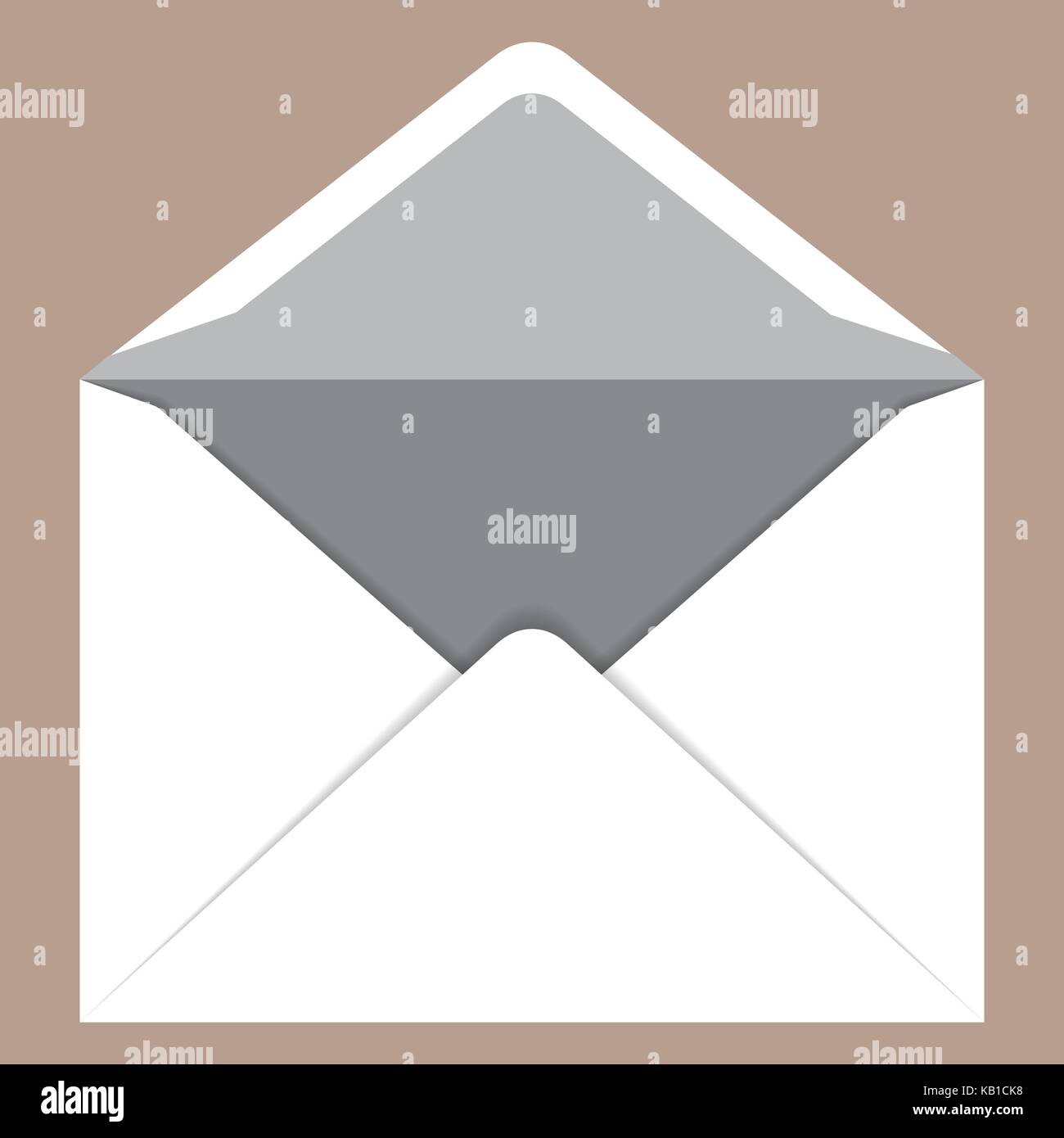 Open c4 envelope mockup, realistic style Stock Vector Image & Art - Alamy
