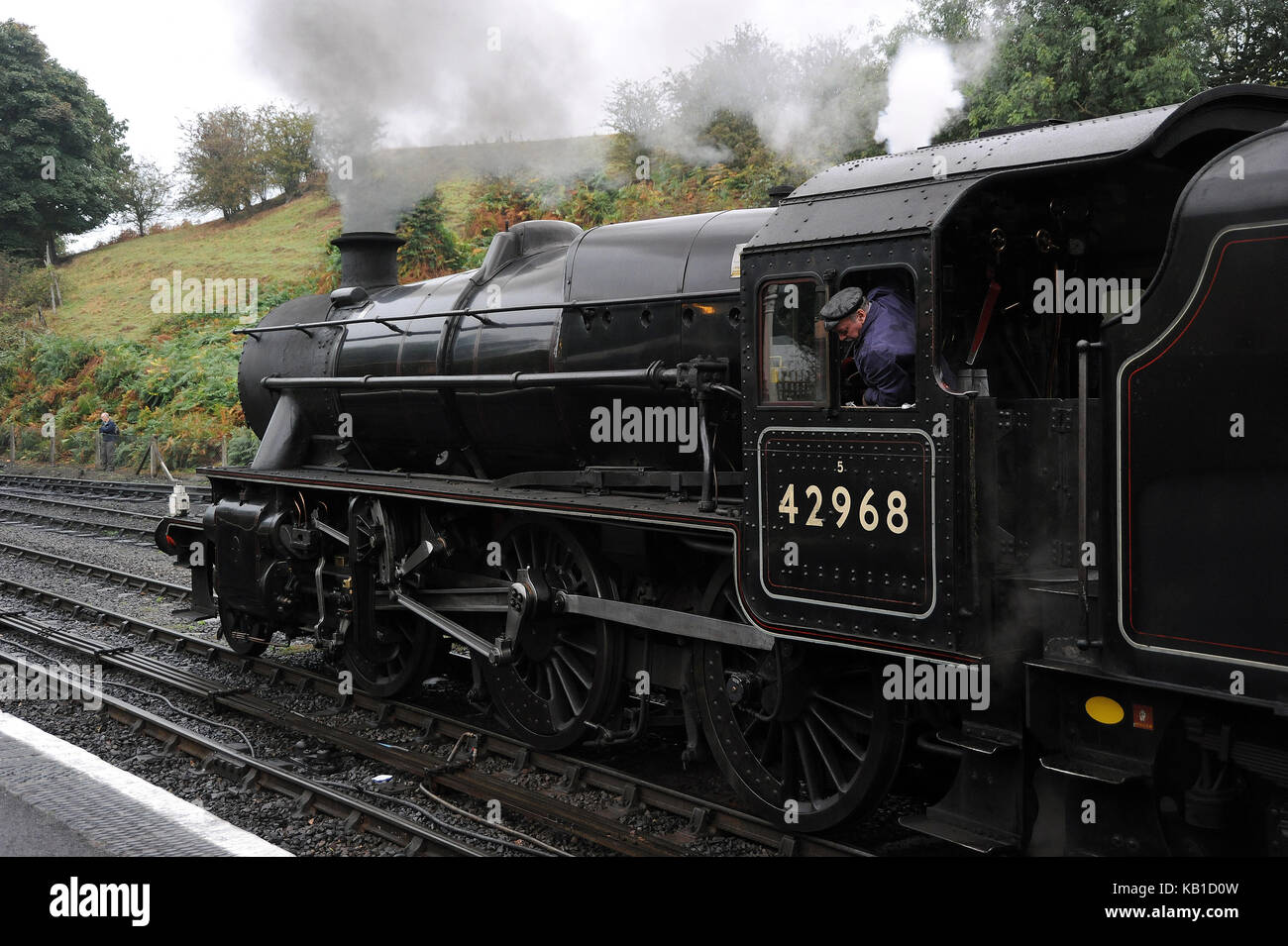 Railway train shunts steam locomotive hi-res stock photography and ...