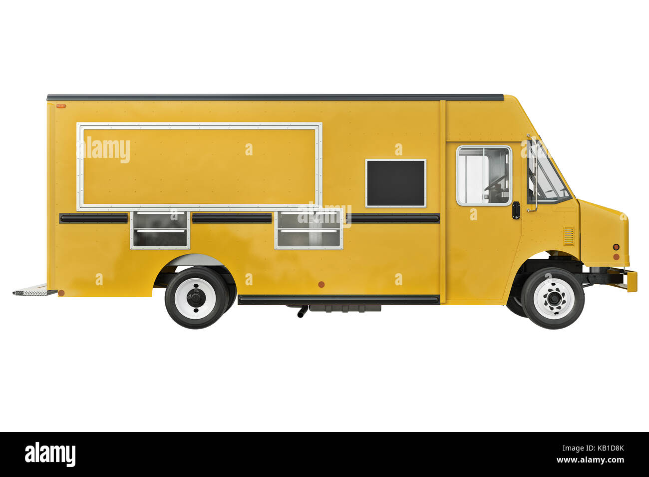 Food car, side view Stock Photo - Alamy