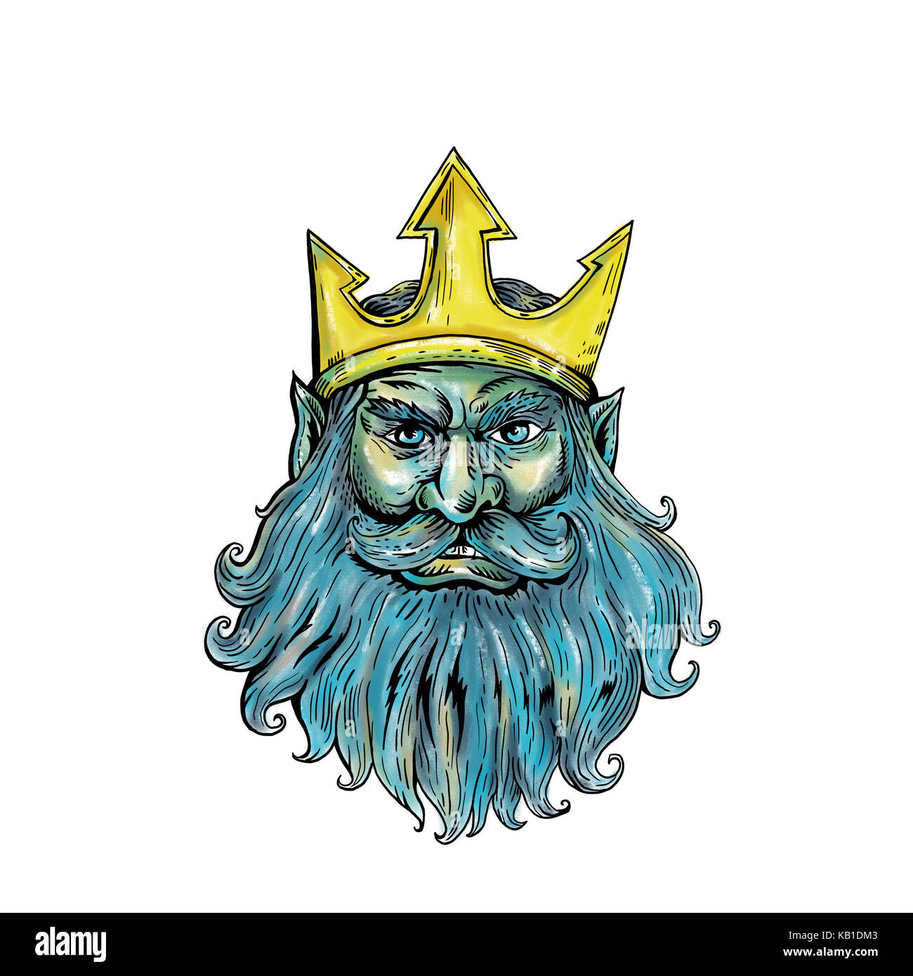 King triton hi-res stock photography and images - Alamy