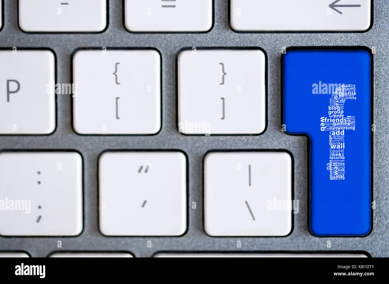 Keyboard of f hi-res stock photography and images - Alamy