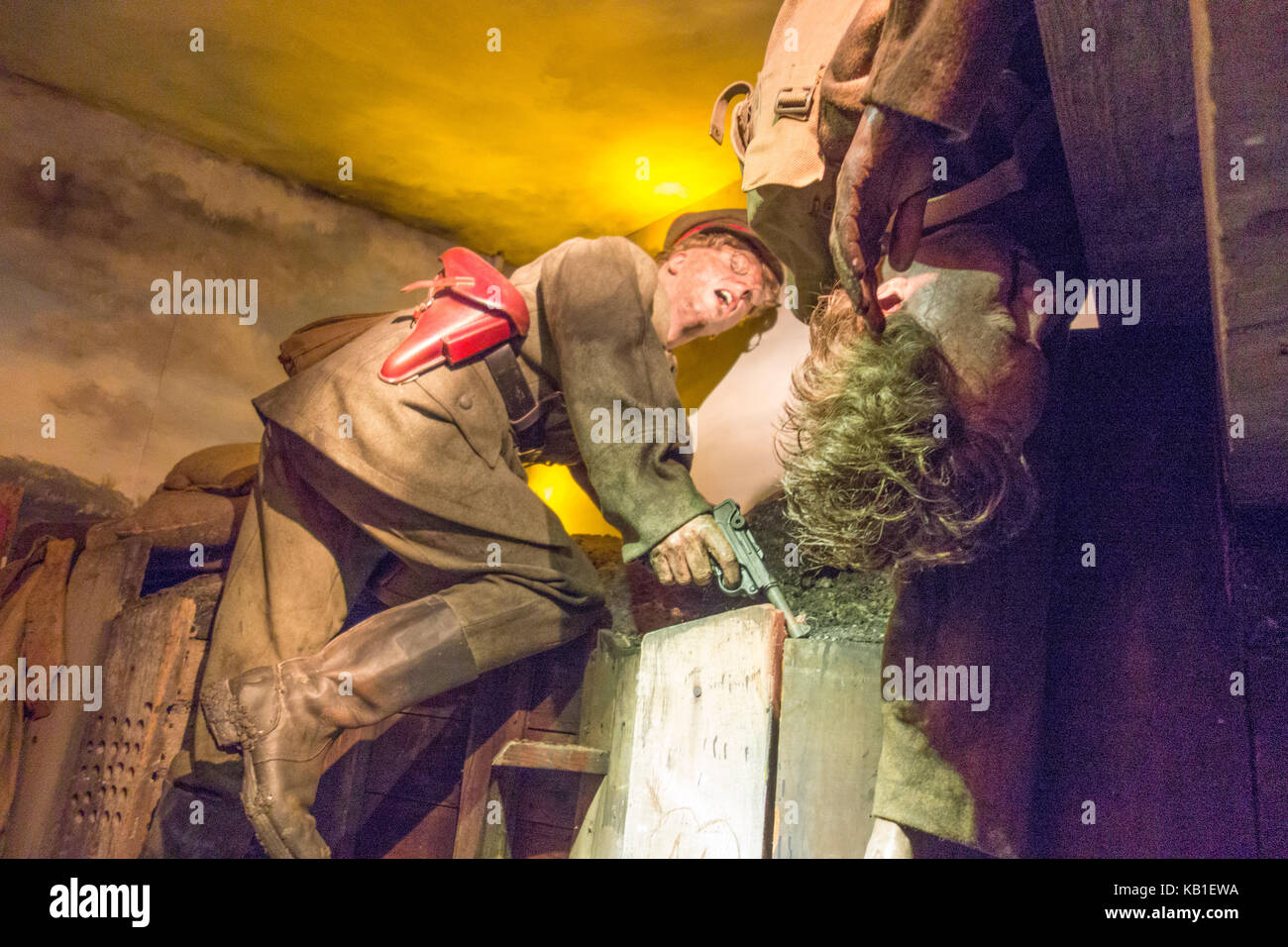 Model world war one English tommy soldier Stock Photo - Alamy