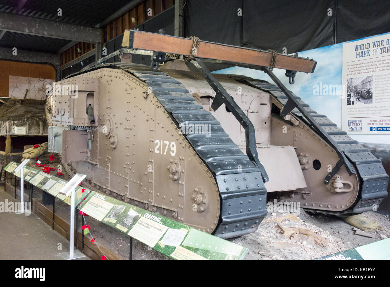 Mark iv world war one tank hi-res stock photography and images - Alamy