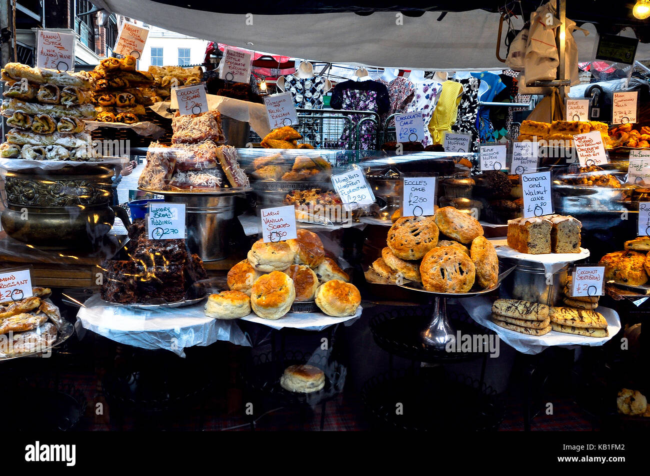 Smithfield food stall hi-res stock photography and images - Alamy