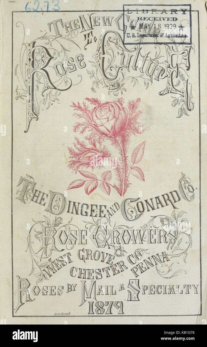 Catalogs dingee conard co flowers nurseries hi-res stock photography ...