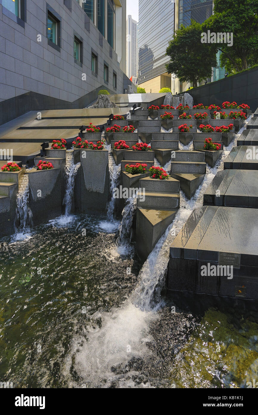 Waterfall, Hong Kong Stock Photo - Alamy