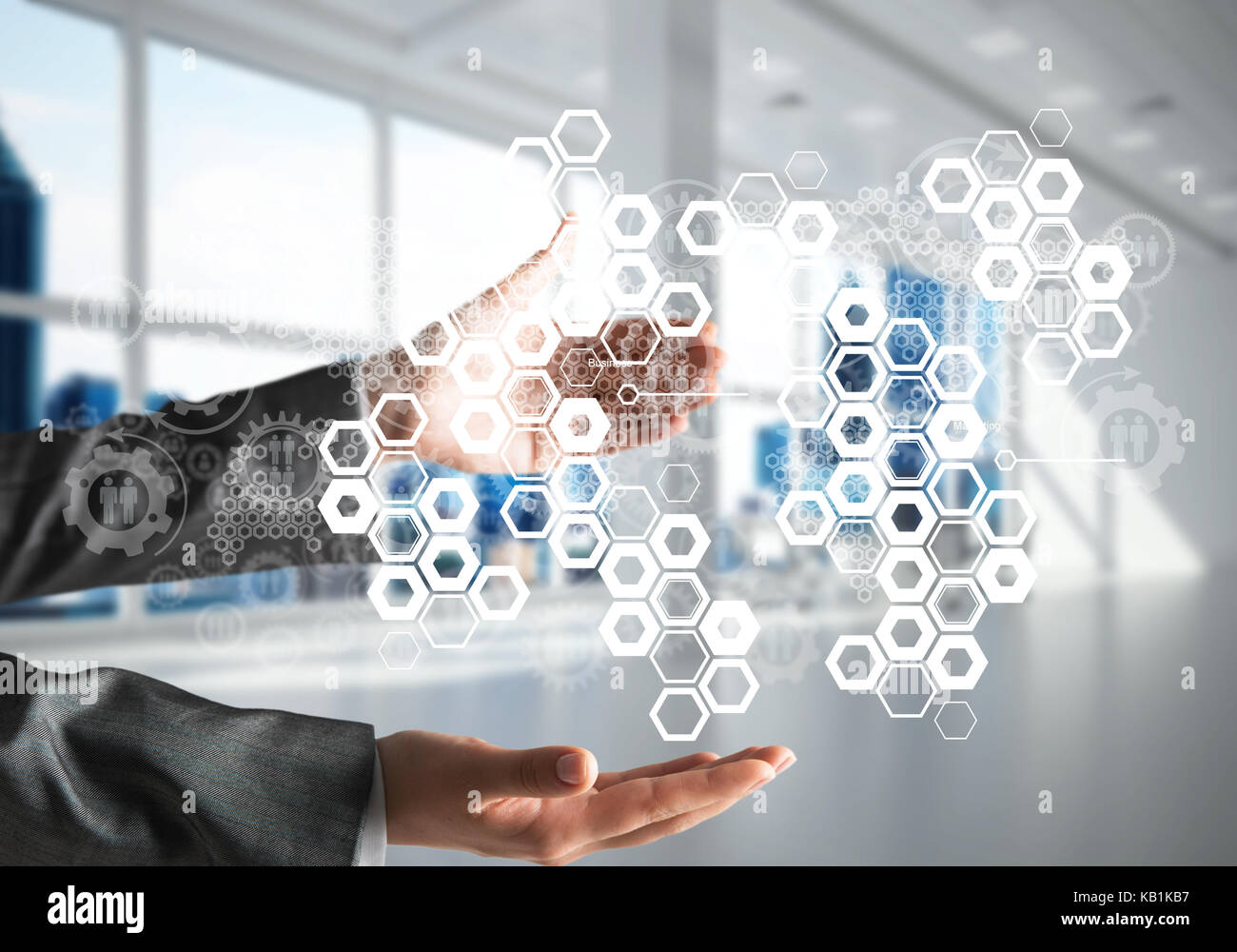 Modern technologies for successful business concept Stock Photo - Alamy