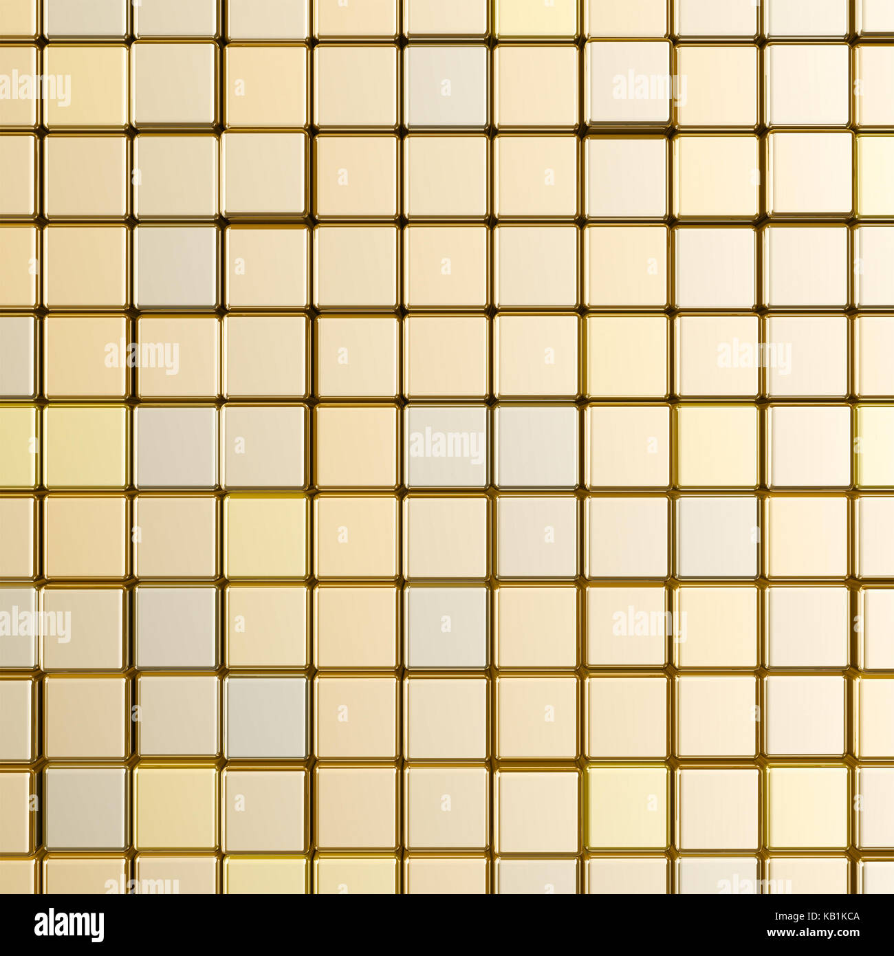 Gold 3d rendering wall hi-res stock photography and images - Alamy