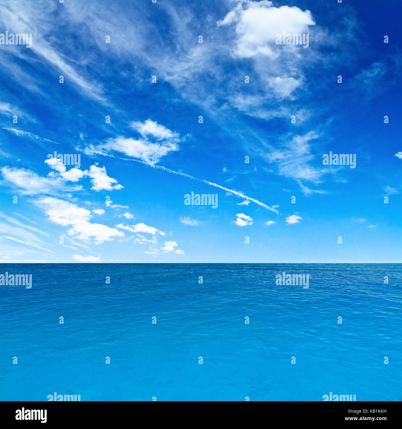 Sky and sea Stock Photo - Alamy
