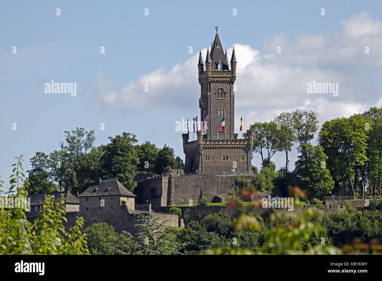 Germany, Hessia, dill castle, Wilhelm's storm, builds in 1872-1875 ...