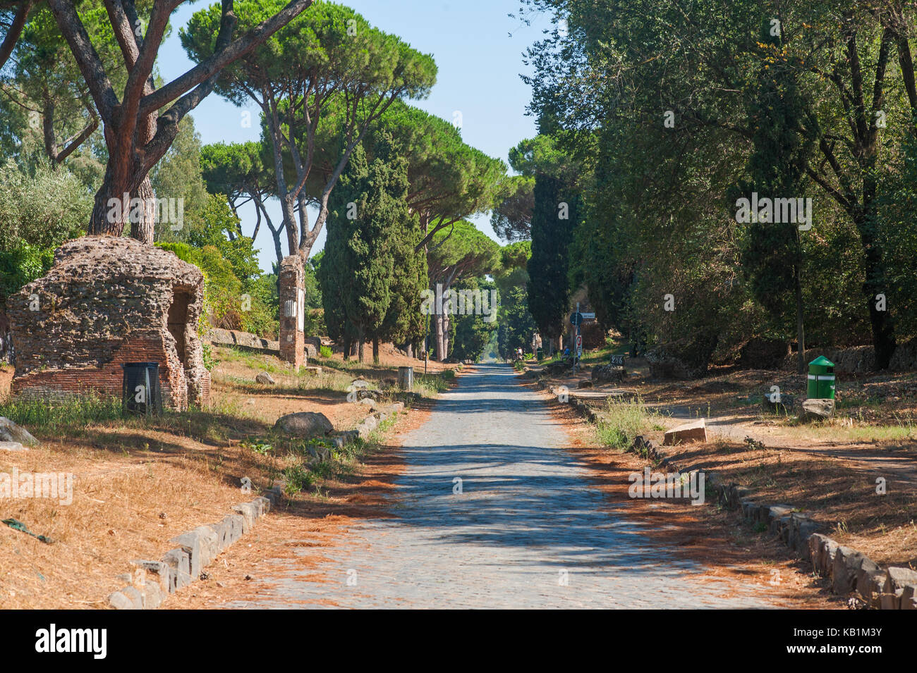 Appian Way in Rome, Italy Stock Photo - Alamy