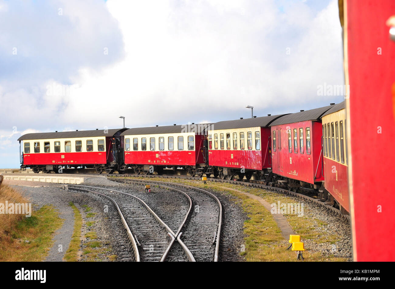 Germany, Saxony-Anhalt, east resin, lump, Harzer light railway, lump ...