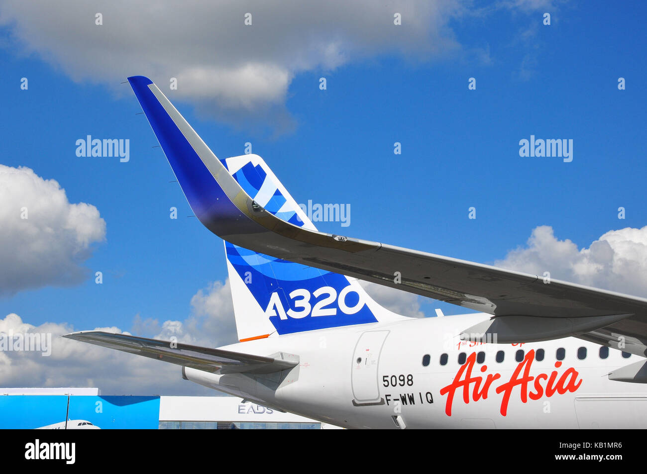 Germany, Berlin, ILA 2012, air liner, airbus A320, rear Stock Photo - Alamy