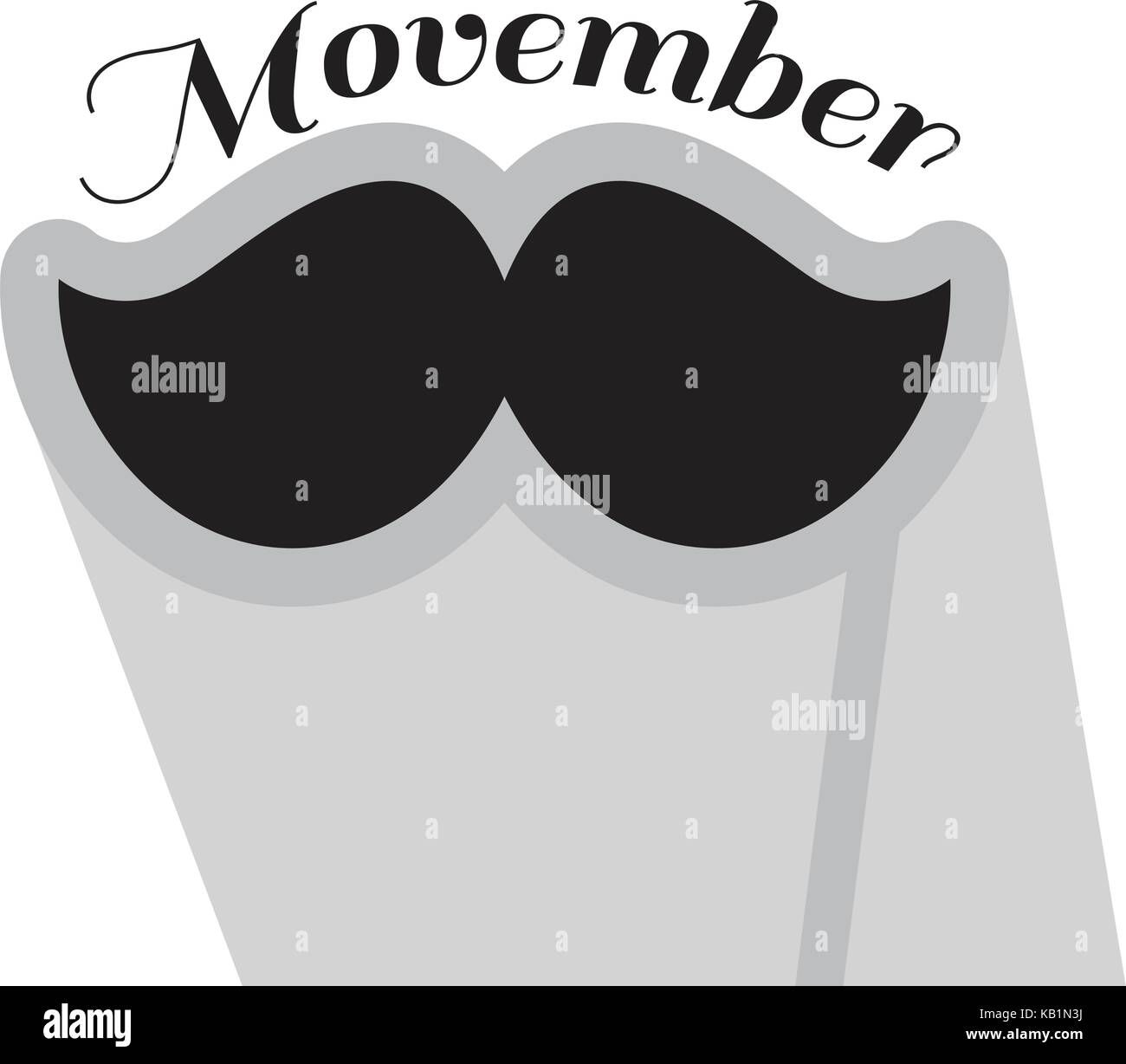 Movember graphic design Stock Vector Image & Art - Alamy