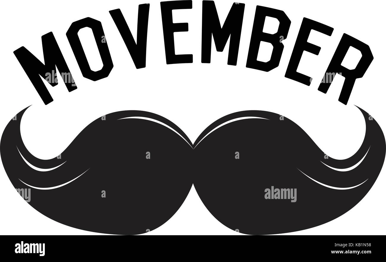 Movember graphic design Stock Vector Image & Art - Alamy