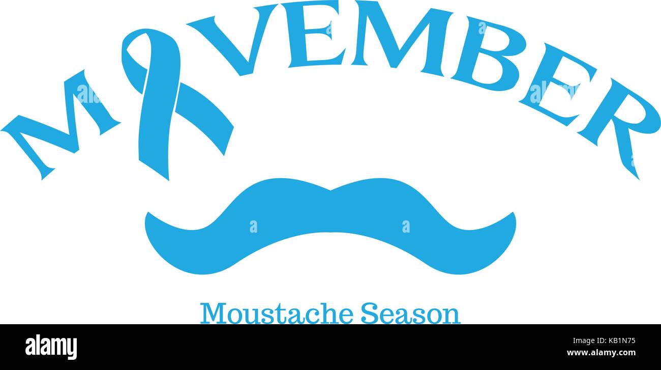 Movember moustache Stock Vector Images - Alamy
