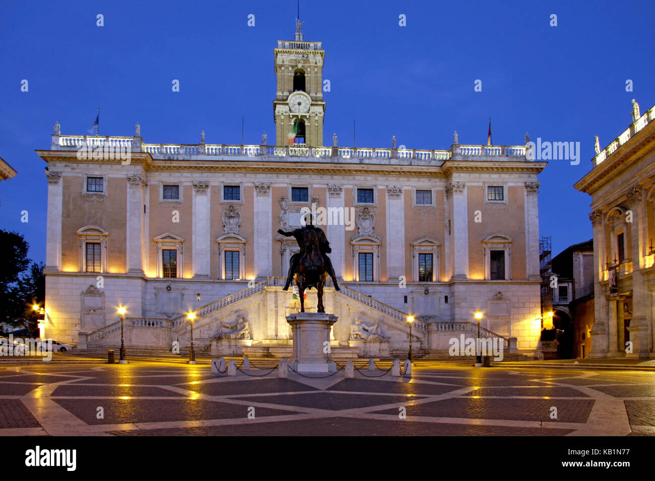 Italy, Rome, Capitol palace Stock Photo - Alamy