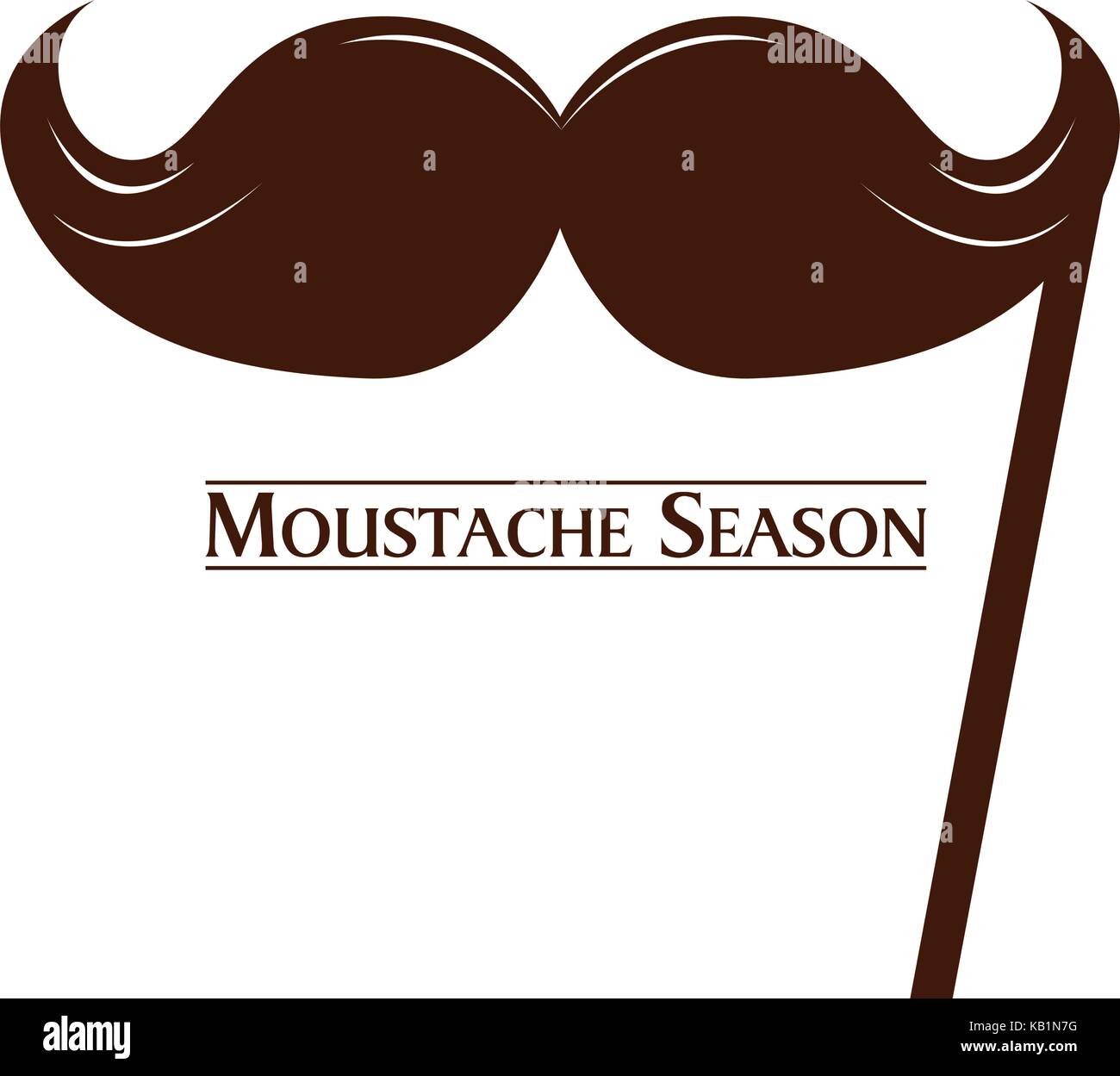 Movember graphic design Stock Vector Image & Art - Alamy
