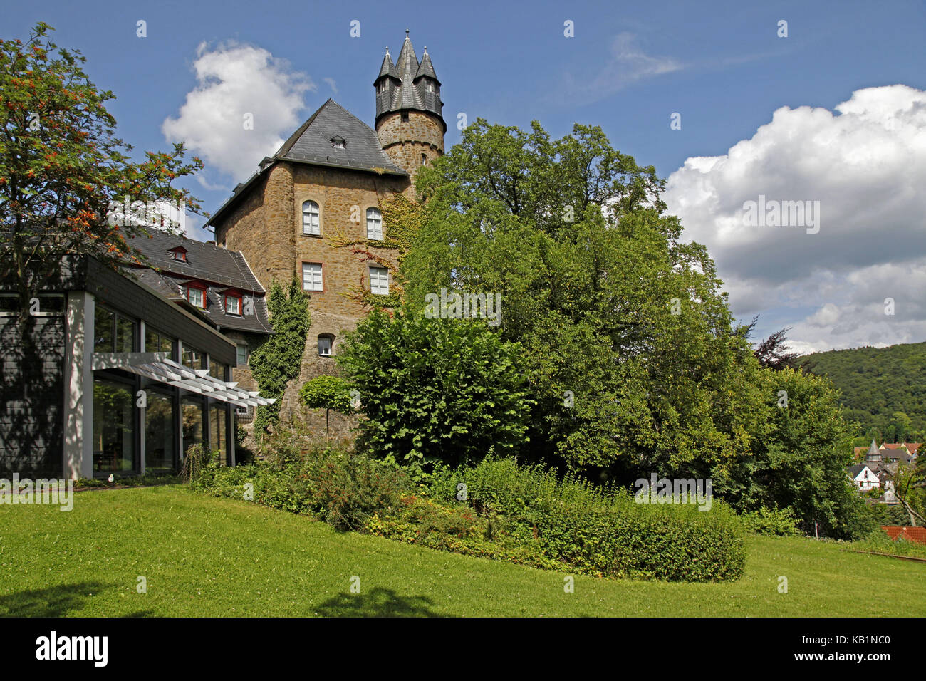 Germany, Hessia, Herborn, castle, 14. Cent Stock Photo - Alamy