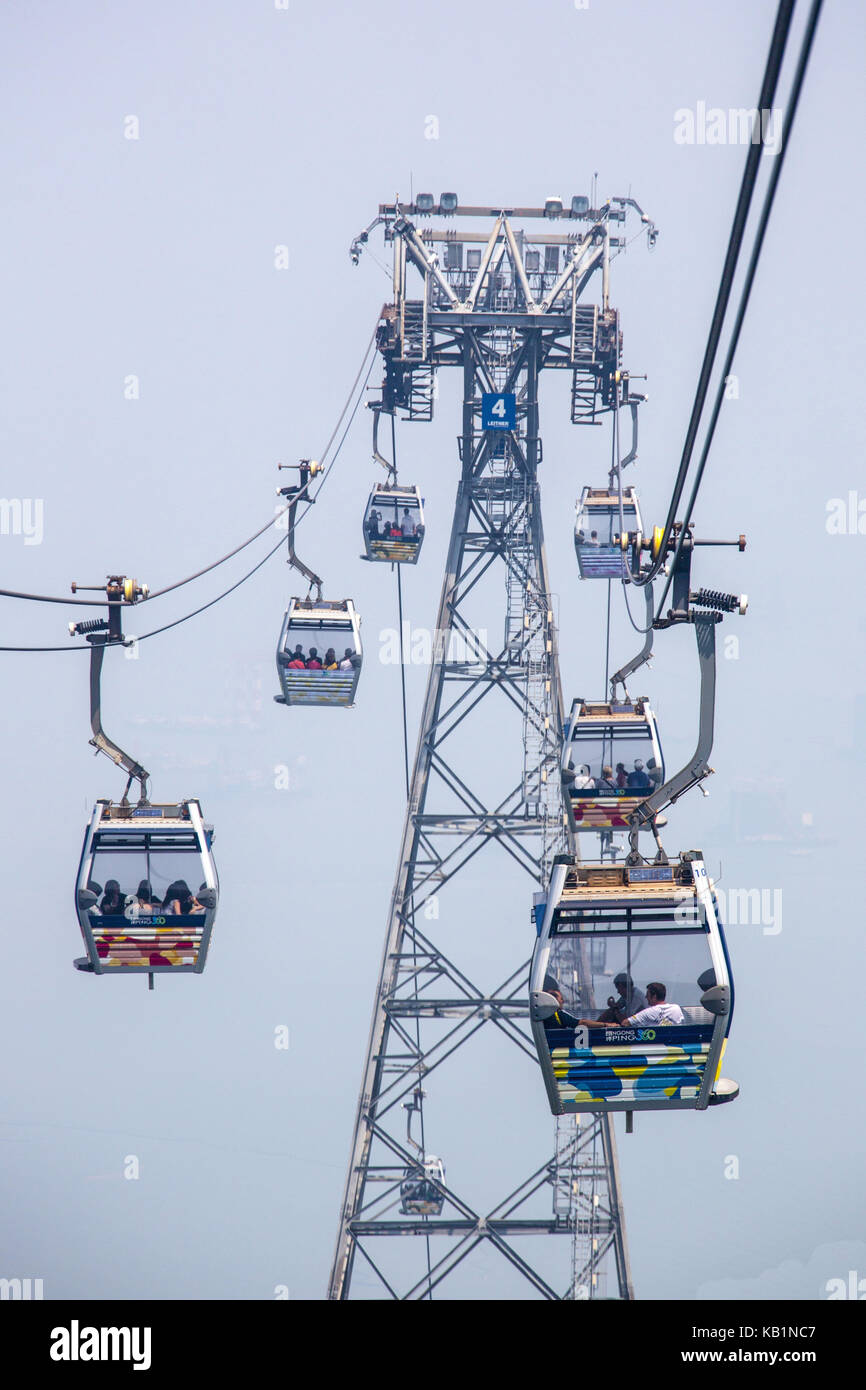 Lantau cable car hi-res stock photography and images - Alamy
