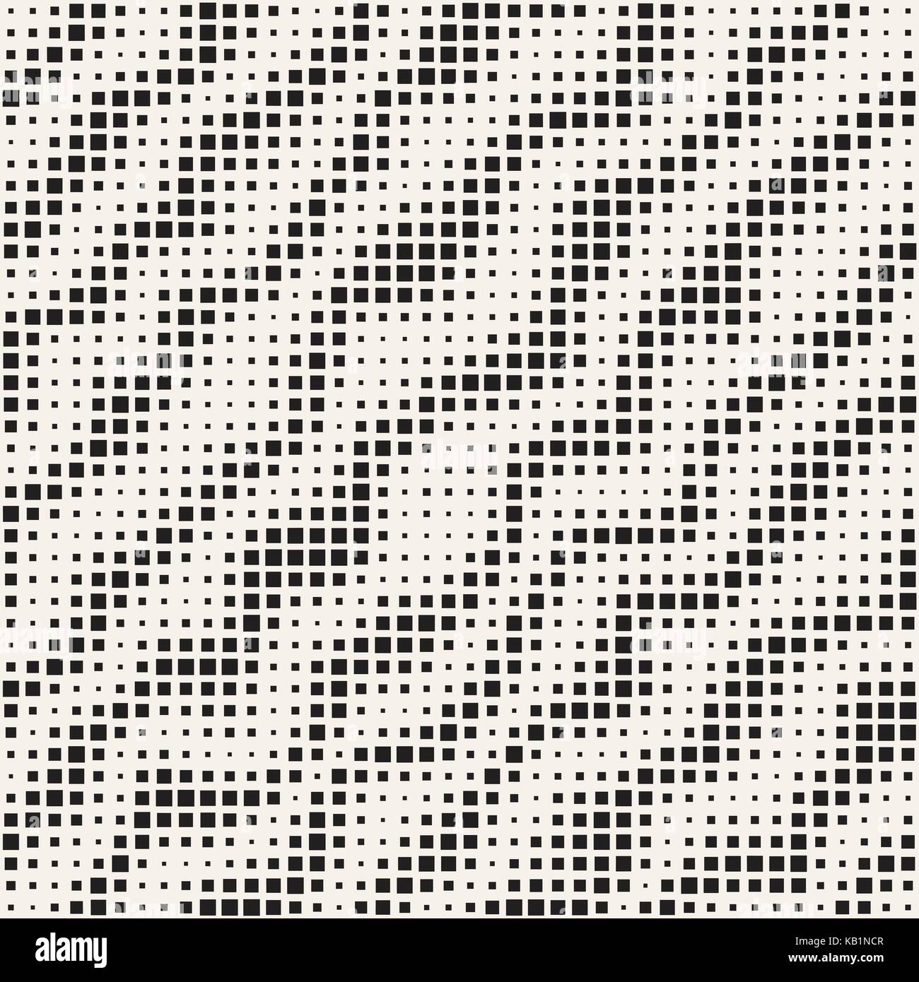 Modern Stylish Halftone Texture. Endless Abstract Background With ...