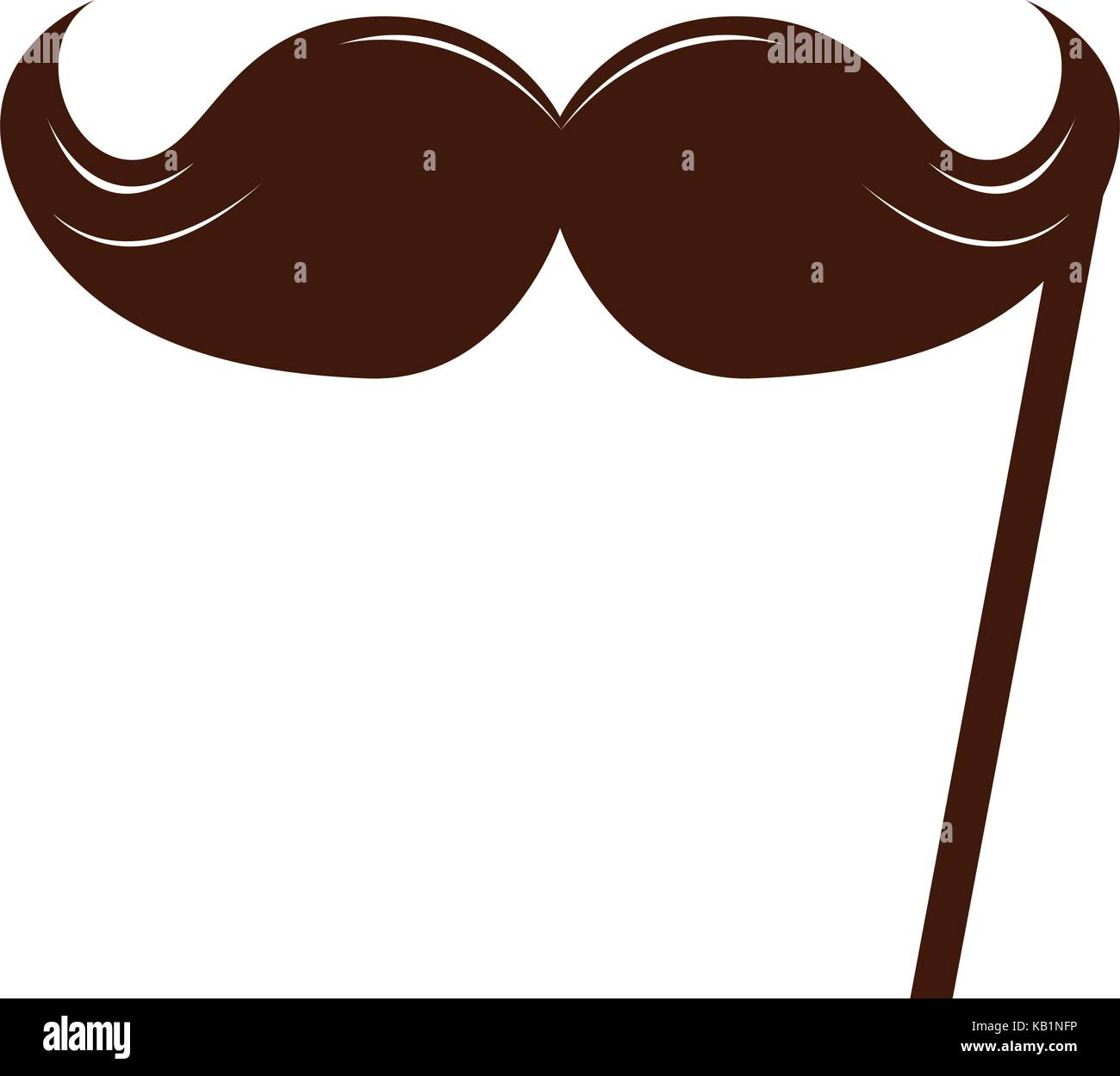 Isolated mustache icon Stock Vector Image & Art - Alamy