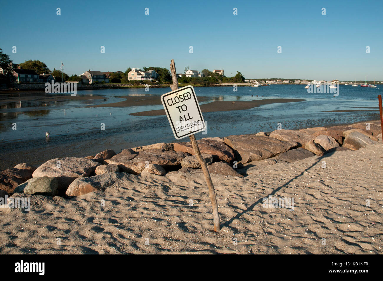 Beach, Hyannis, Cape Cod, New England, Massachusetts, USA Stock Photo ...
