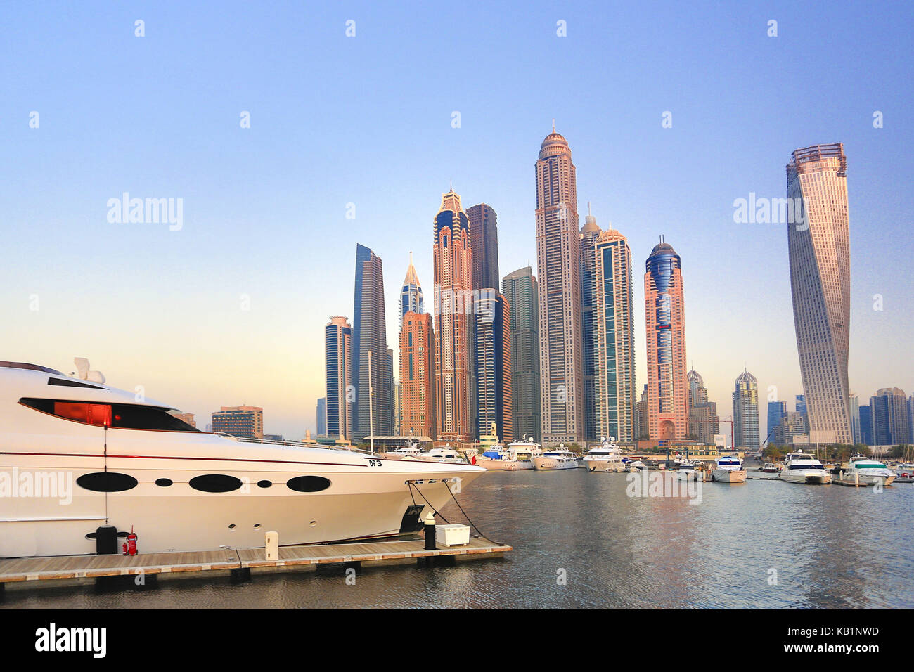 View on dubai skyline hi-res stock photography and images - Alamy